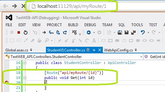 Attribute Routing in Web API 2